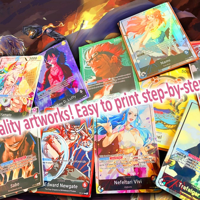 Optcg Custom Cards - Etsy