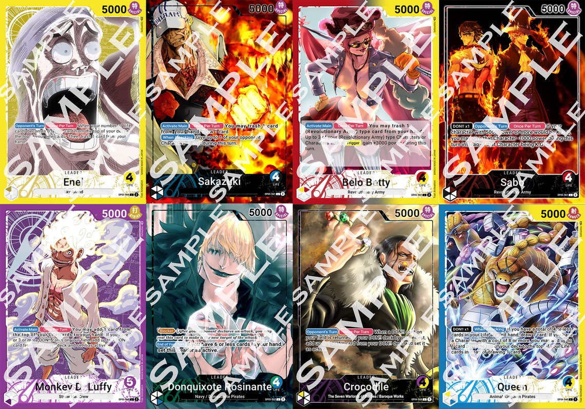 OPTCG Custom Cards Tutorial & Files digital Proxies - Etsy