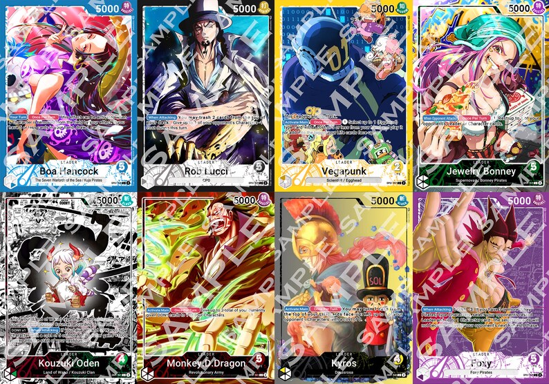 OPTCG Custom Cards Tutorial & Files digital Proxies - Etsy