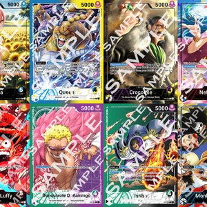 OPTCG Custom Cards Tutorial & Files digital Proxies - Etsy