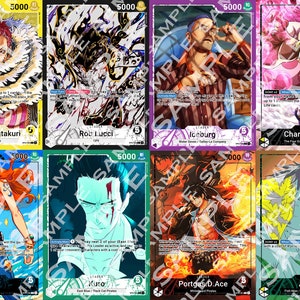 OPTCG Custom Cards Tutorial & Files digital Proxies - Etsy