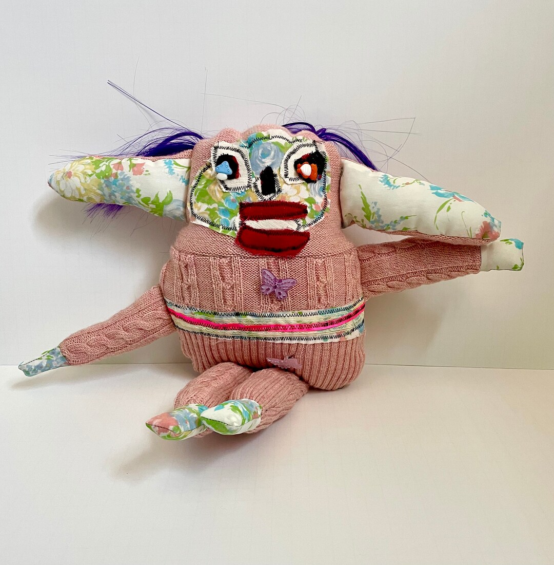 Brenda Sweater Primitive Folk Art Doll - Etsy