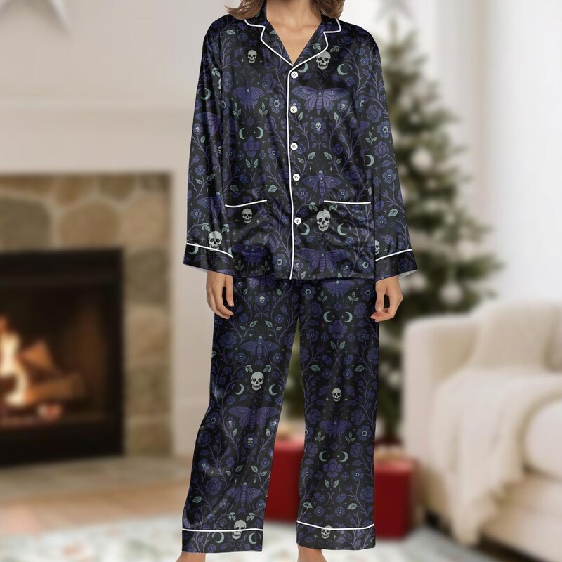 Pajamas Skull Women - Etsy