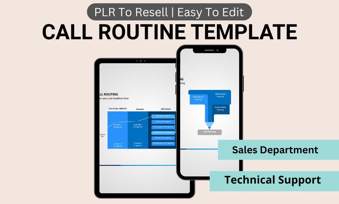 Call Tracker Template | Digital Call Routine Log | Editable PDF for ...
