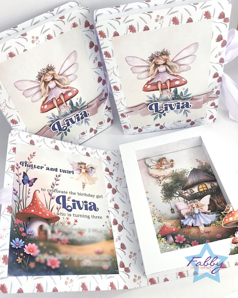 Book-shaped Invitation Card With 3D Frame and Shaker – Creative ...