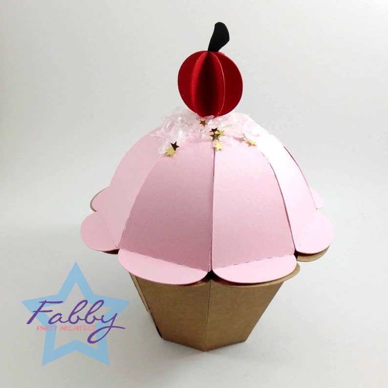 CUPCAKE BOX / Cutting File Template - Etsy