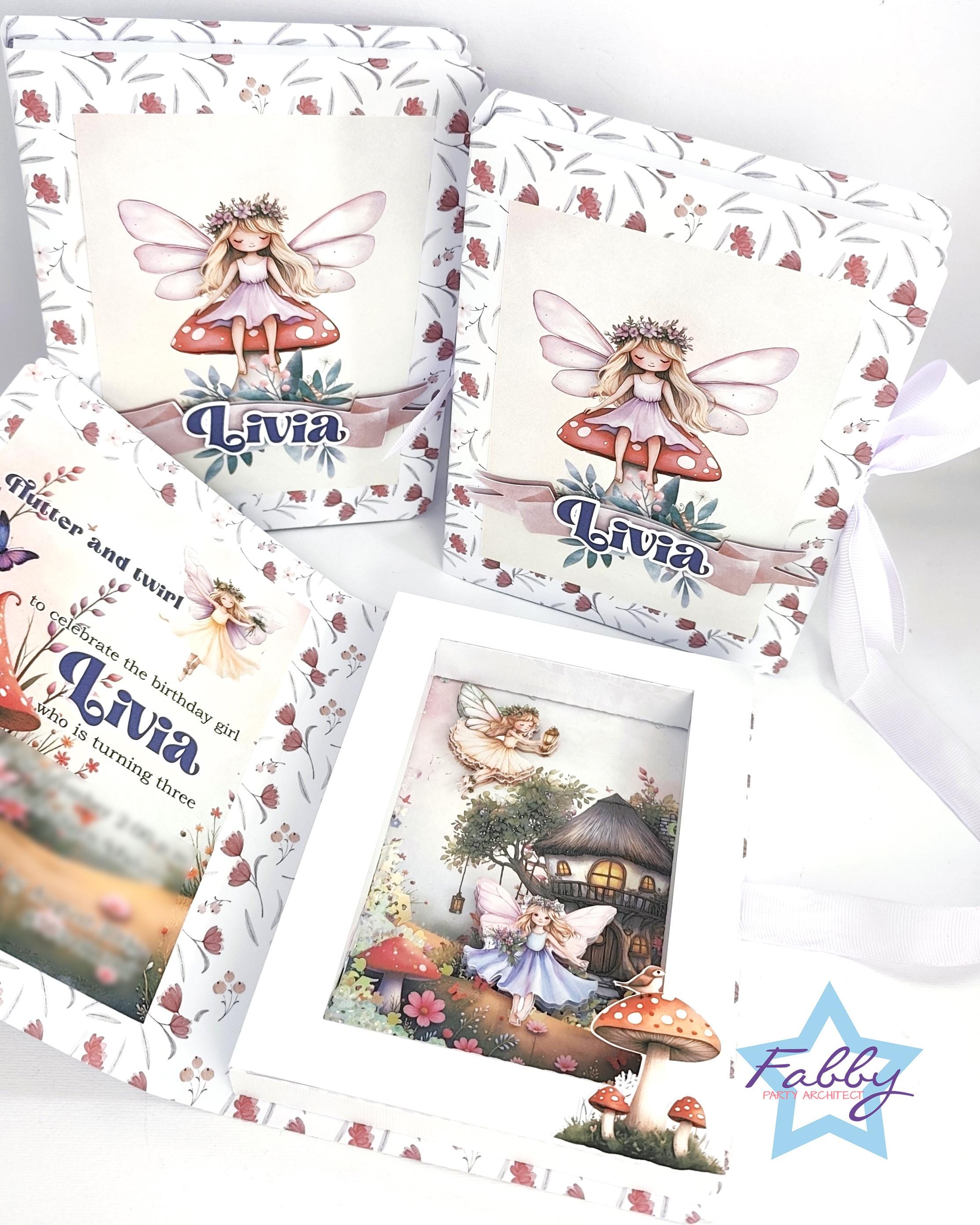 Book-shaped Invitation Card With 3D Frame and Shaker – Creative ...
