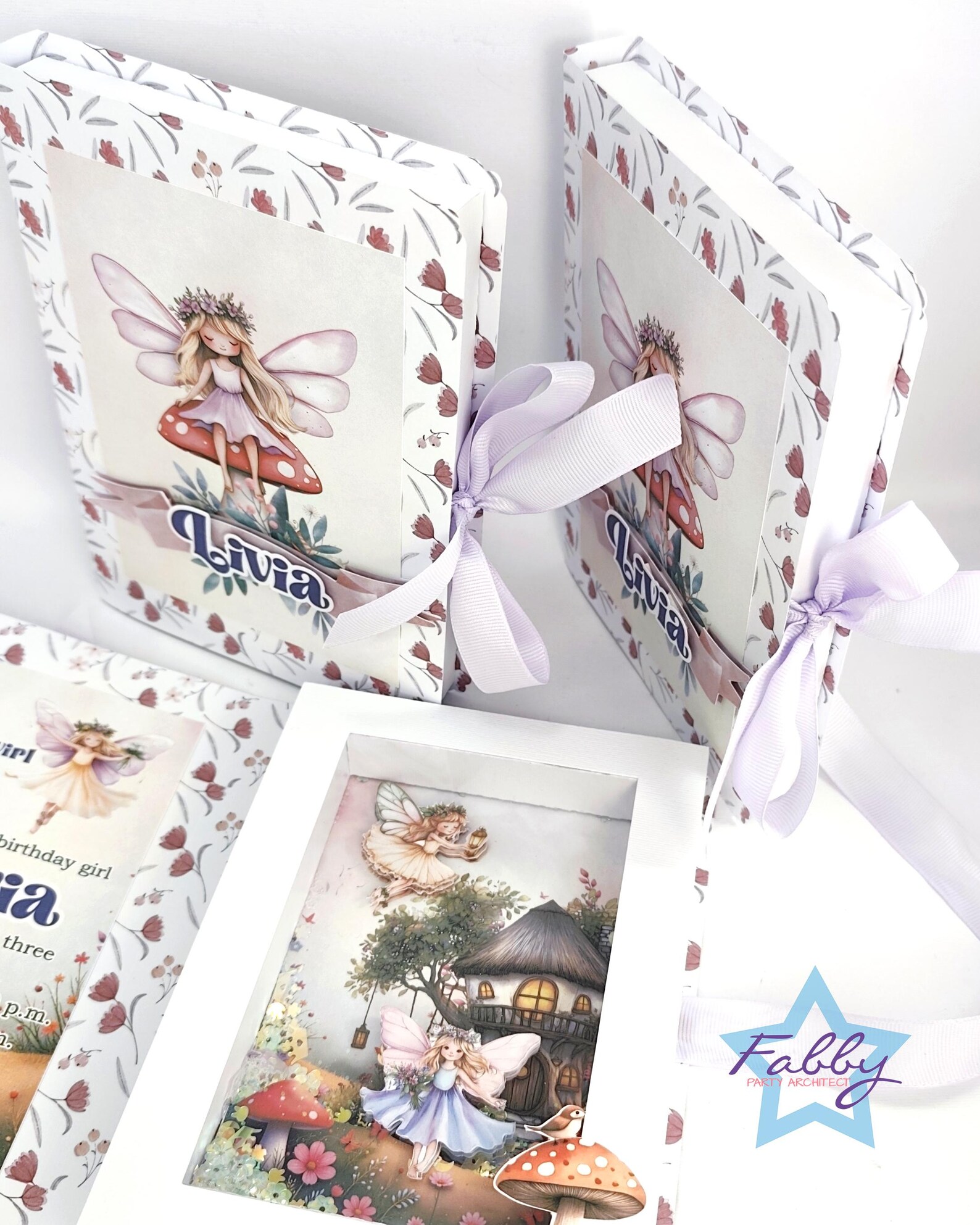 Book-shaped Invitation Card With 3D Frame and Shaker – Creative ...