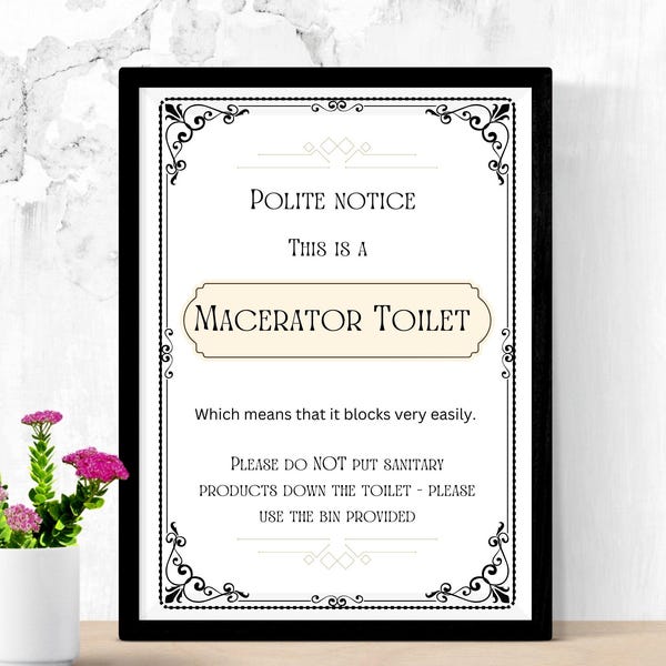 Toilet Signs - Etsy UK