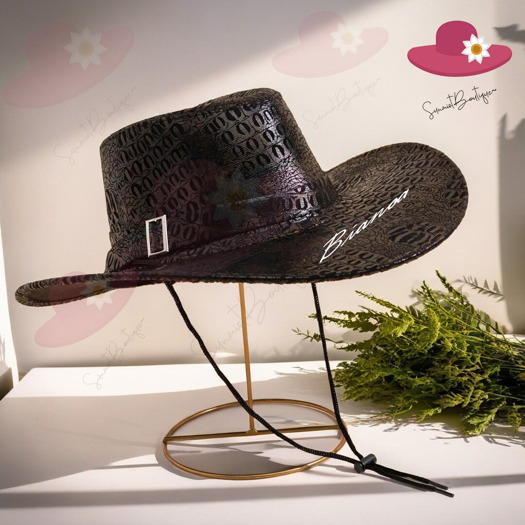 Hard-top Shaped Cowboy Hat, Classic Cowboy Hat for Adults With ...