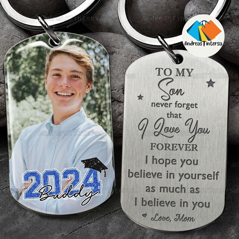 Graduation Keychain, Custom Photo Keychain, Picture Keychains, Class of ...