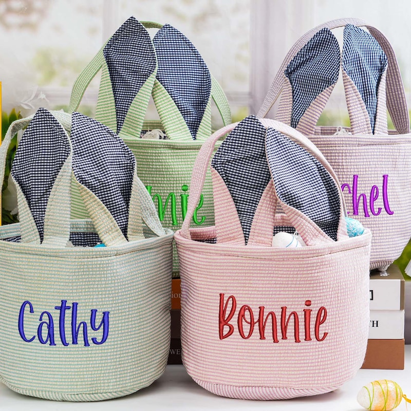 Monogram Easter Basket - Etsy