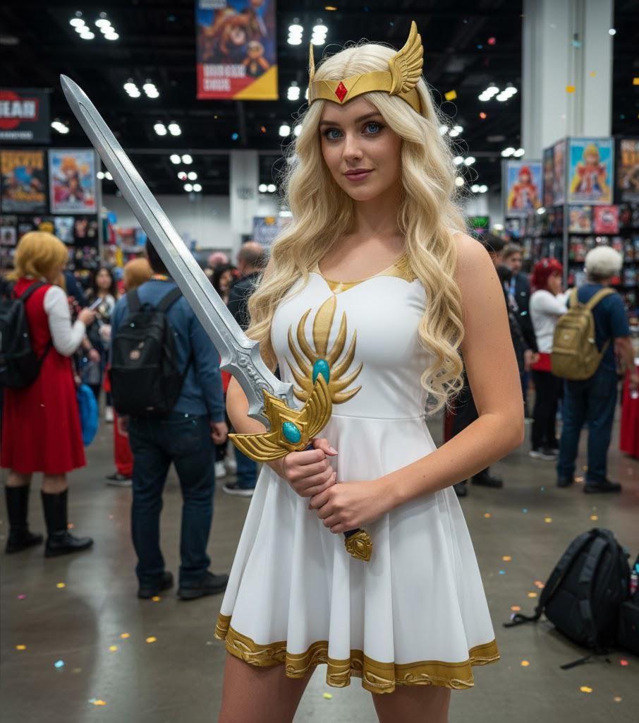 She Ra Inspired Cosplay Dress Princess Of Power Costume For Halloween
