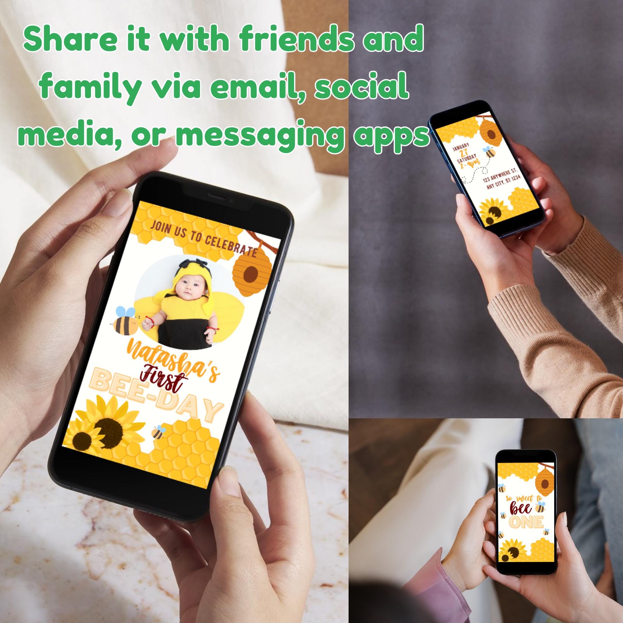 First Bee Day, Bee Birthday, Cute Bee, Bee Theme, First Bee Day, Bee ...