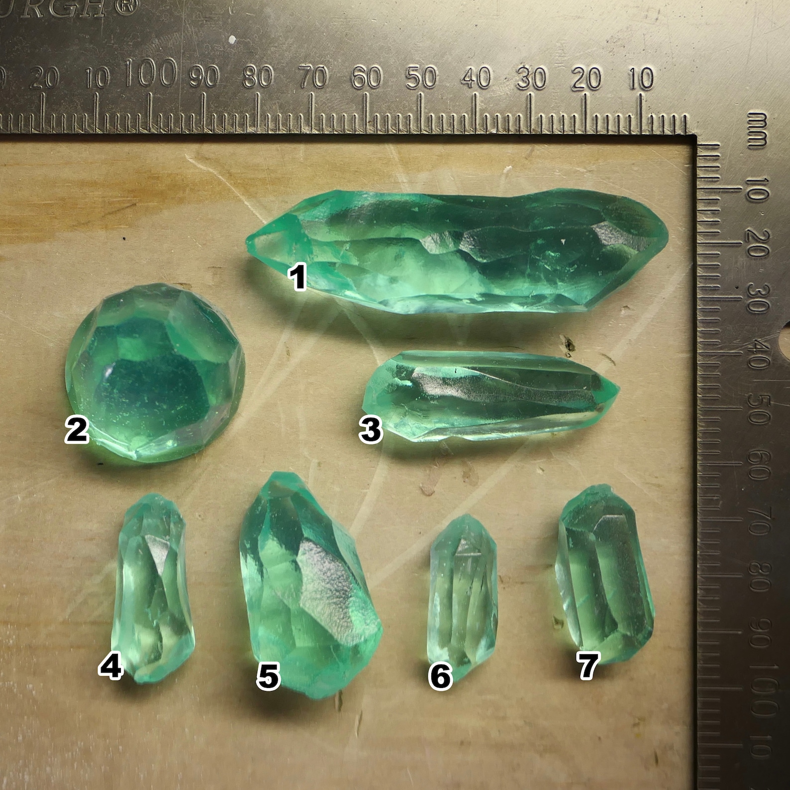 Colorful Kyber Crystals for Cosplay Healing, Jewelry, Crafts, Jedi ...