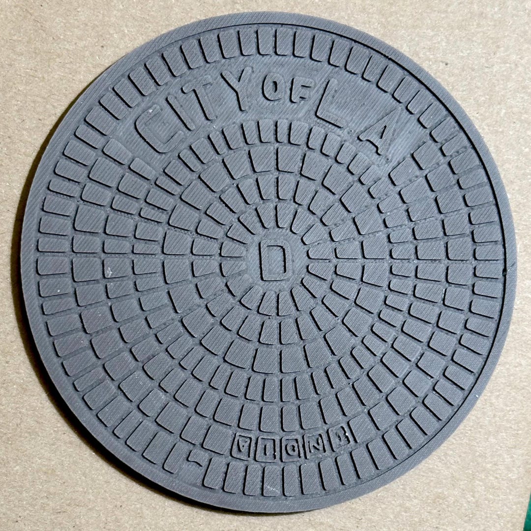 Manhole Cover - Coaster/jar Opener - Etsy