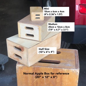 Miniature Apple Boxes - Etsy