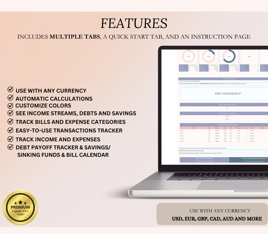 Academic Student Planner Spreadsheet, School Assignment Tracker Google ...