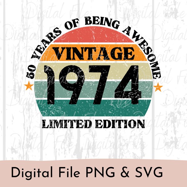 Class of 1974 - Etsy