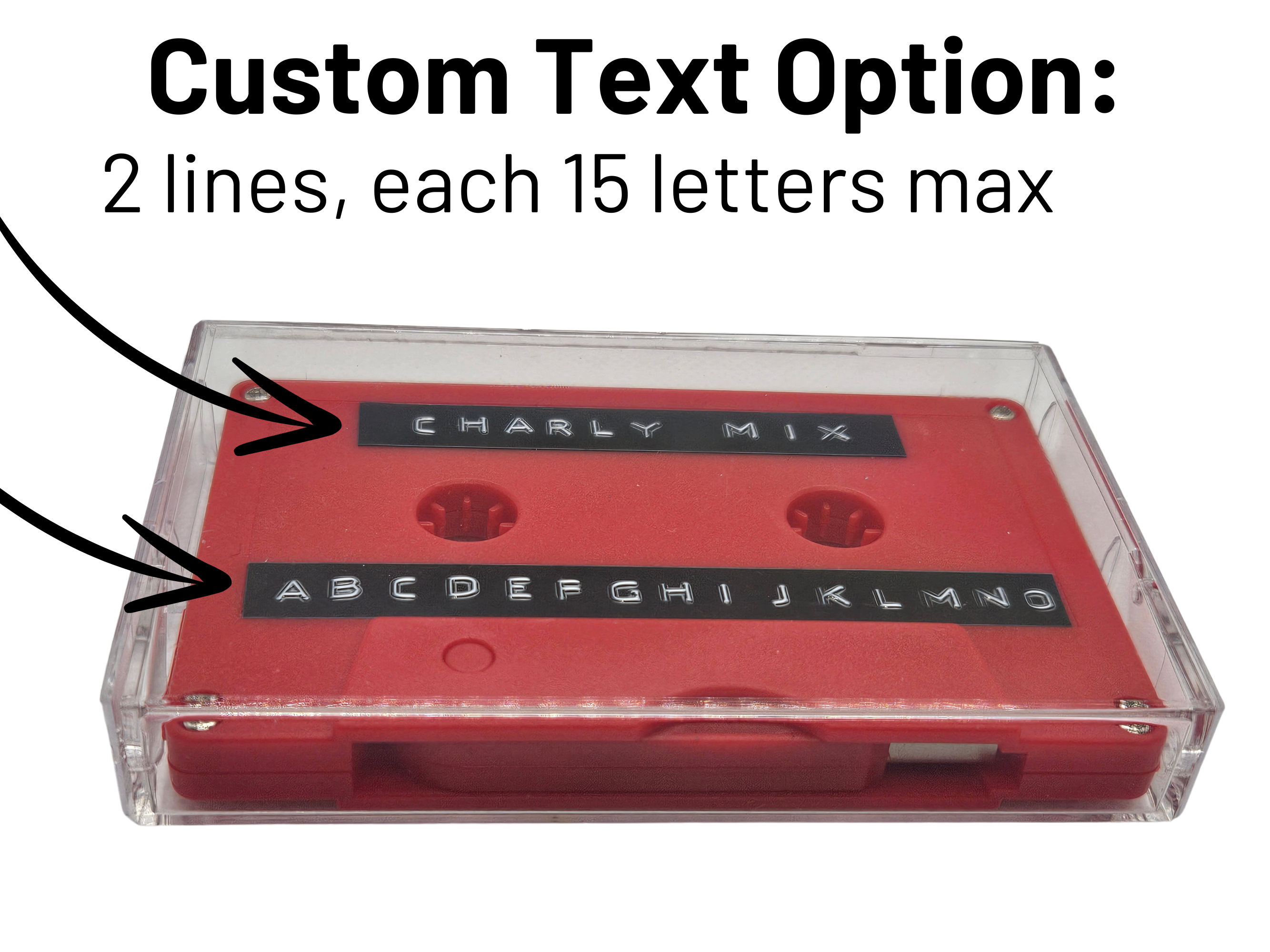 Retro USB Cassette Mixtape Personalized Audio Tape Flash Drive 16GB ...