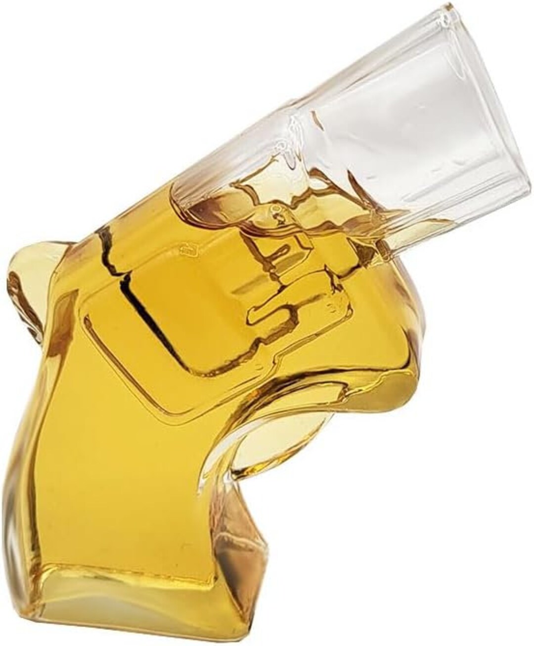 Blessingshub's Revolver-shaped Shot Glass: Transparent, Perfect for ...