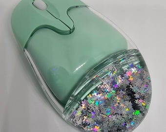 Y2K Wired PC Mouse, Aero Frutiger Design Aqua Computer Mouse, USB ...