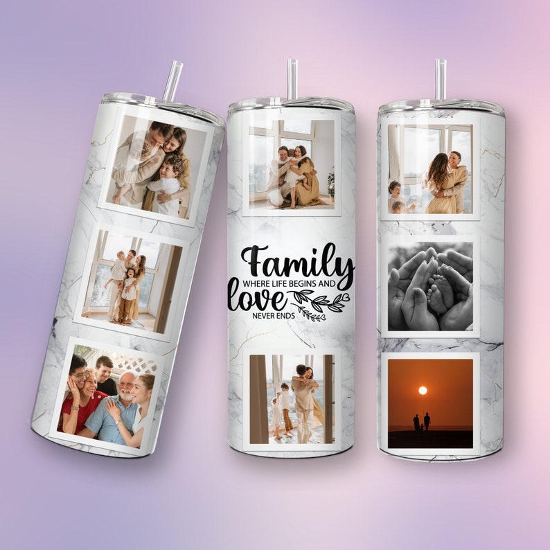Add Your Text and Photo, Family Photo Collage Template, Family Quote ...