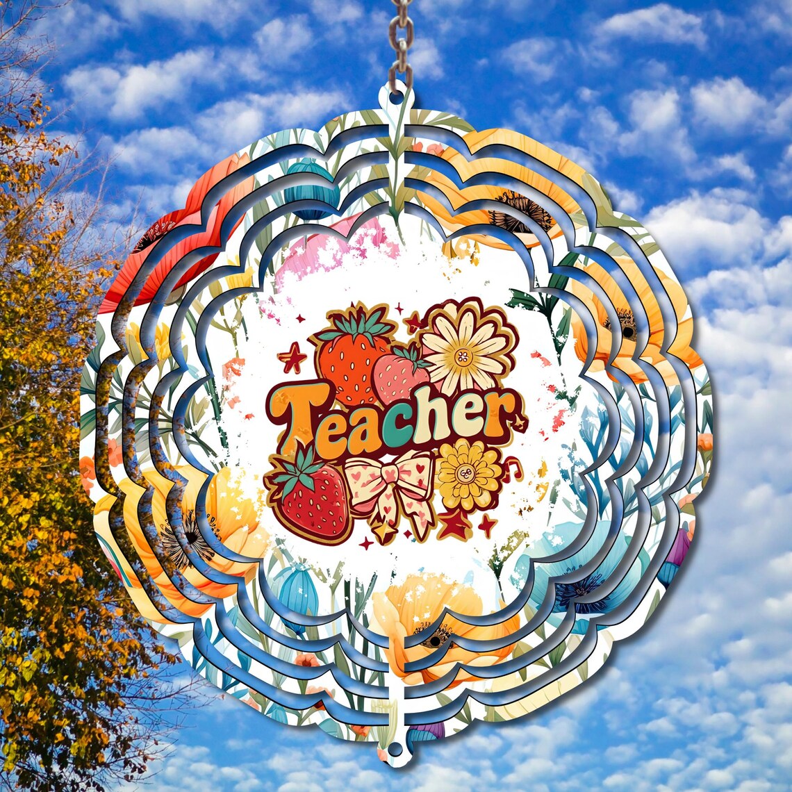 School Teacher Wind Spinner PNG Design Bundle Teacher Appreciation Wind ...