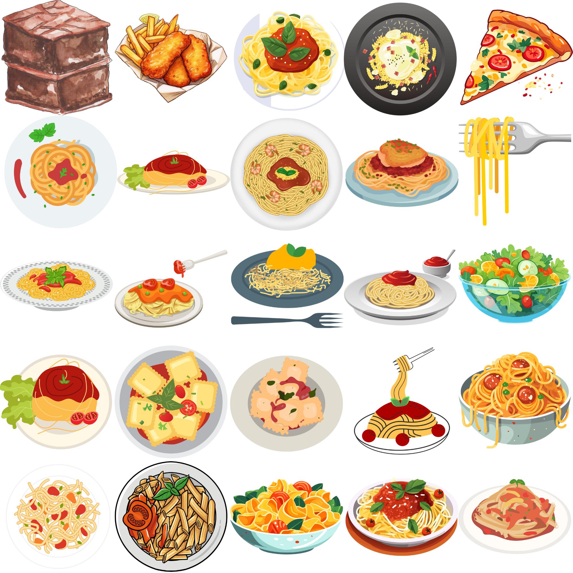 3000+ Png Food Mega Bundle Clipart, Bread Png, Cake, Scrapbooking ...