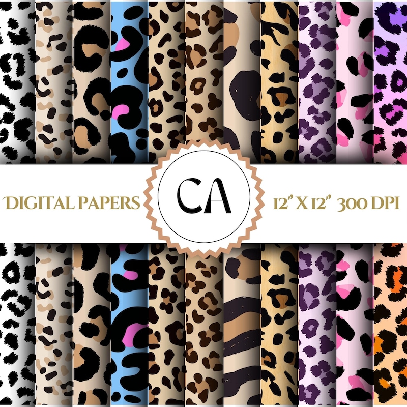Cheetah Pattern - Etsy