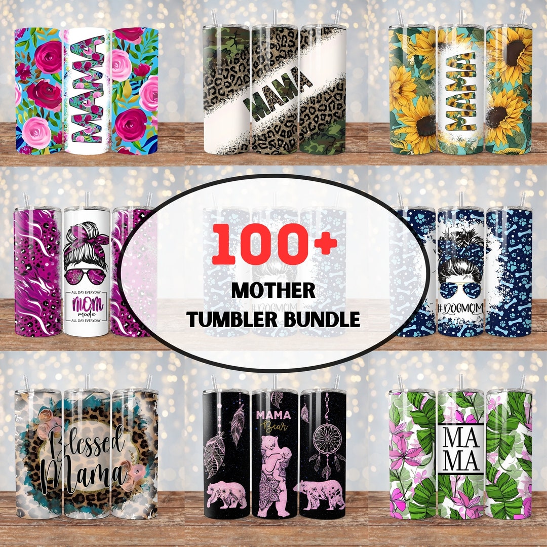 100+ Mother Tumbler Wrap Bundle, Mom Tumbler Wrap Design, Straight ...