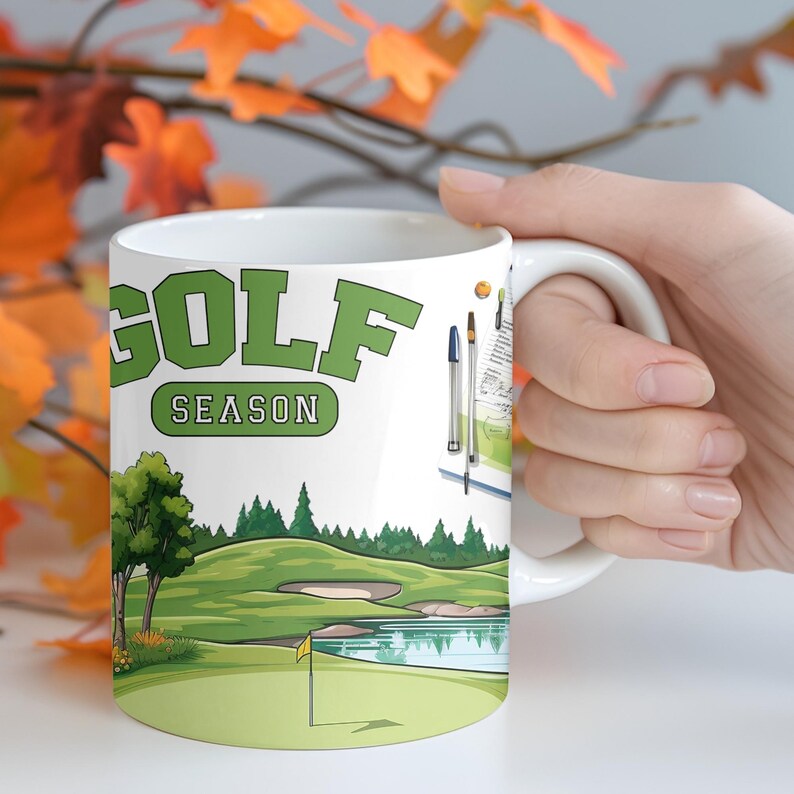 Golf Life Mug Wrap Sublimation Template, Golfing 11oz & 15oz Designs ...
