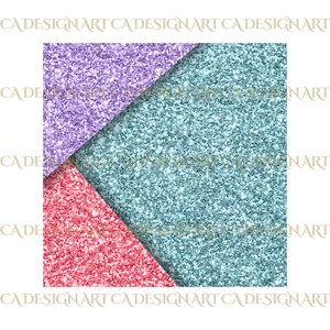 265+ Glitter Digital Paper, Seamless Rainbow Glitter Digital Paper ...