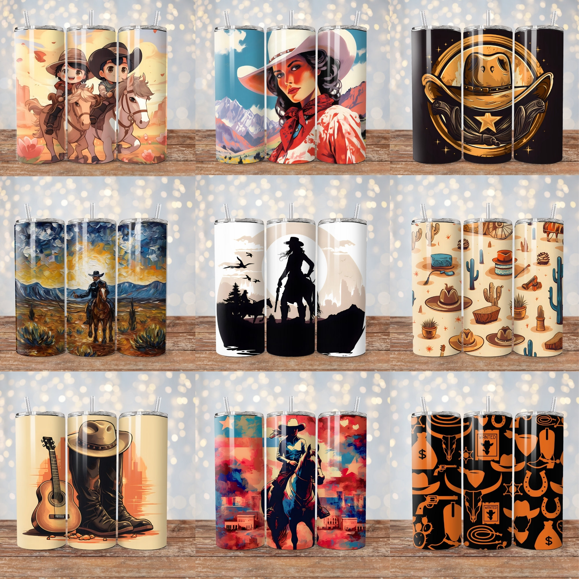 70+ Western Tumbler Wrap Bundle, Western Designs PNG, Tumbler Designs ...