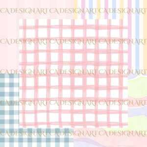 Essential Pastel Digital Paper Pack. 150+ Papers. Spring Background ...