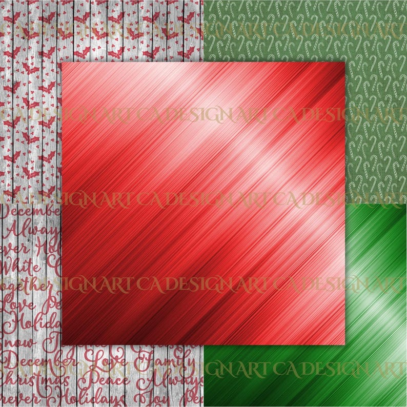 260+ Christmas Digital Paper Mega Bundle, Christmas Print Digital ...