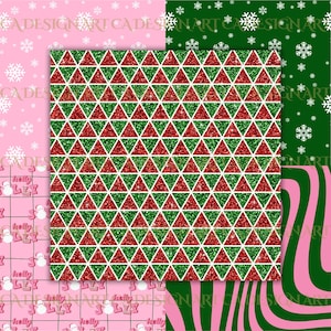 260+ Christmas Digital Paper Mega Bundle, Christmas Print Digital ...