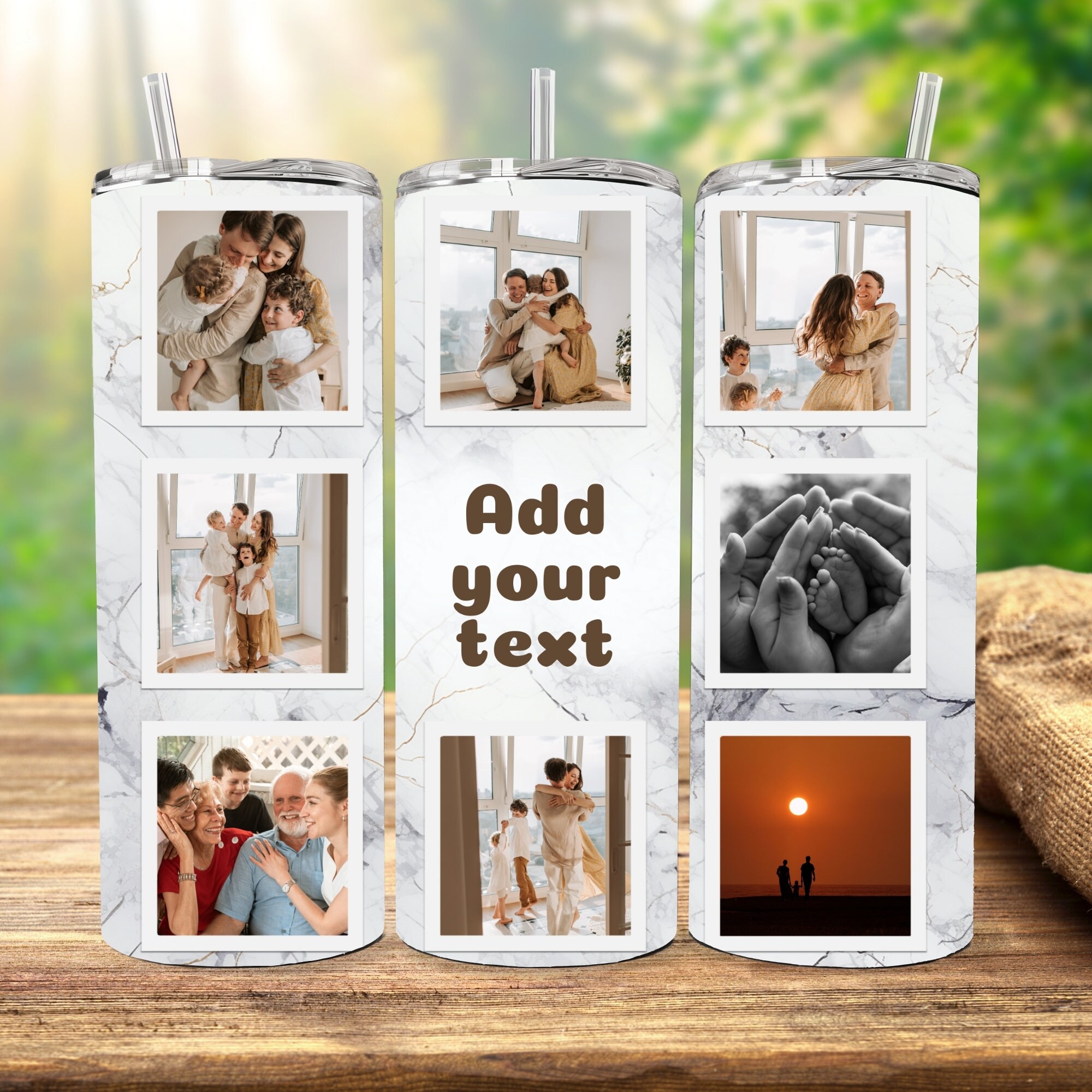 Add Your Text and Photo, Family Photo Collage Template, Family Quote ...