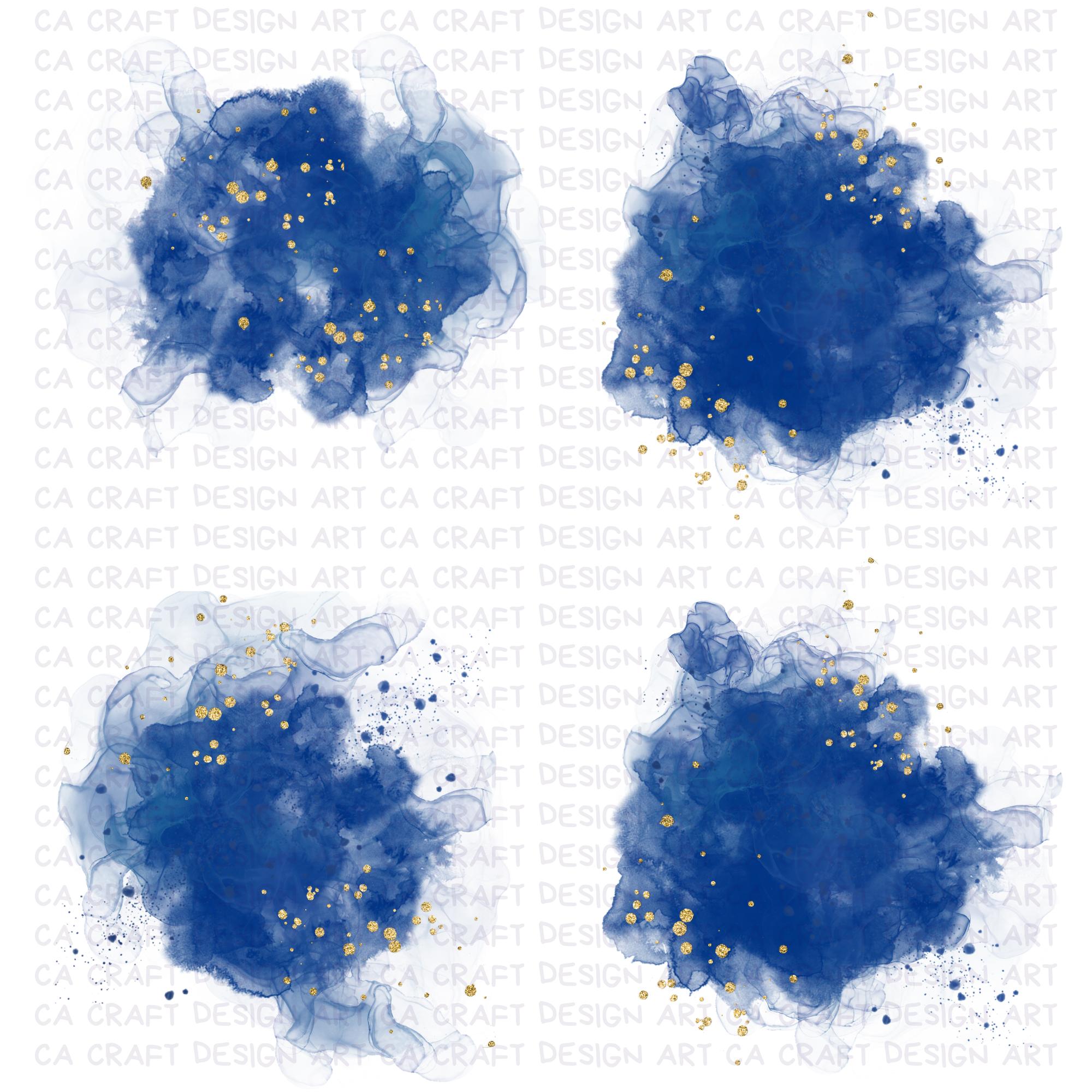 Dreamy Watercolor Splashes Clipart Bundle, Watercolor Splatter Png ...