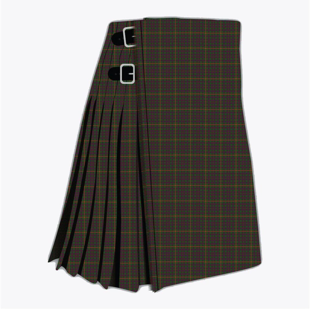 Clan Hall Tartan Kilt - Traditional Handmade 16 Oz 8 Yard Clan Hall ...