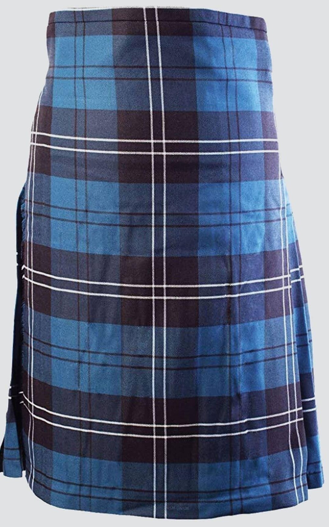 Ramsay Blue Modern Tartan Kilt -scottish 16 Oz 8 Yard Handmade Ramsay ...