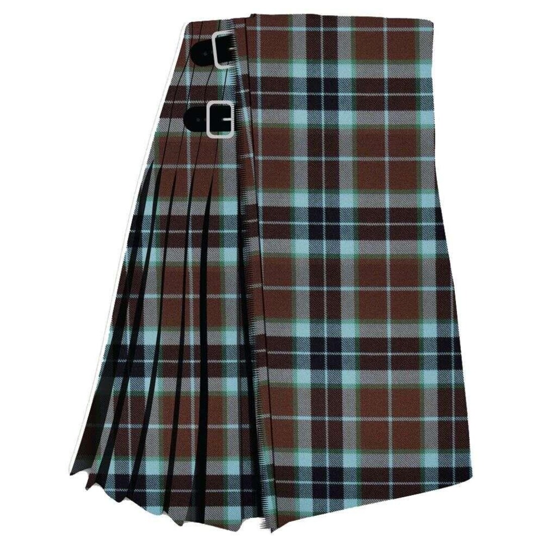 Thompson Hunting Ancient Tartan Kilt - 16 Oz 8 Yard Handmade Tartan ...