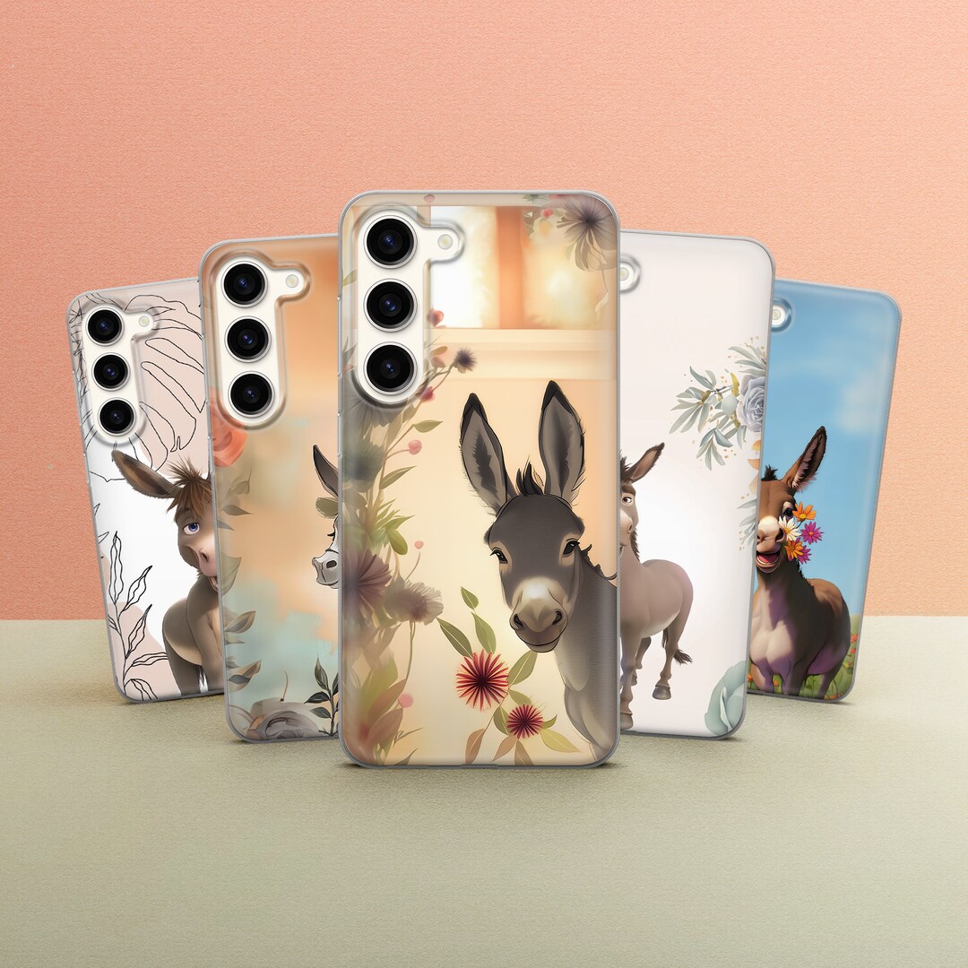 Donkey Phone Case Funny Cover for Samsung Galaxy A35, A55, A05, A05s ...