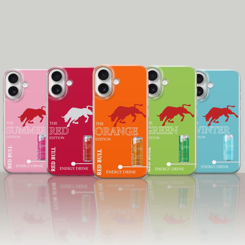 Red Bull Phone Case - Etsy