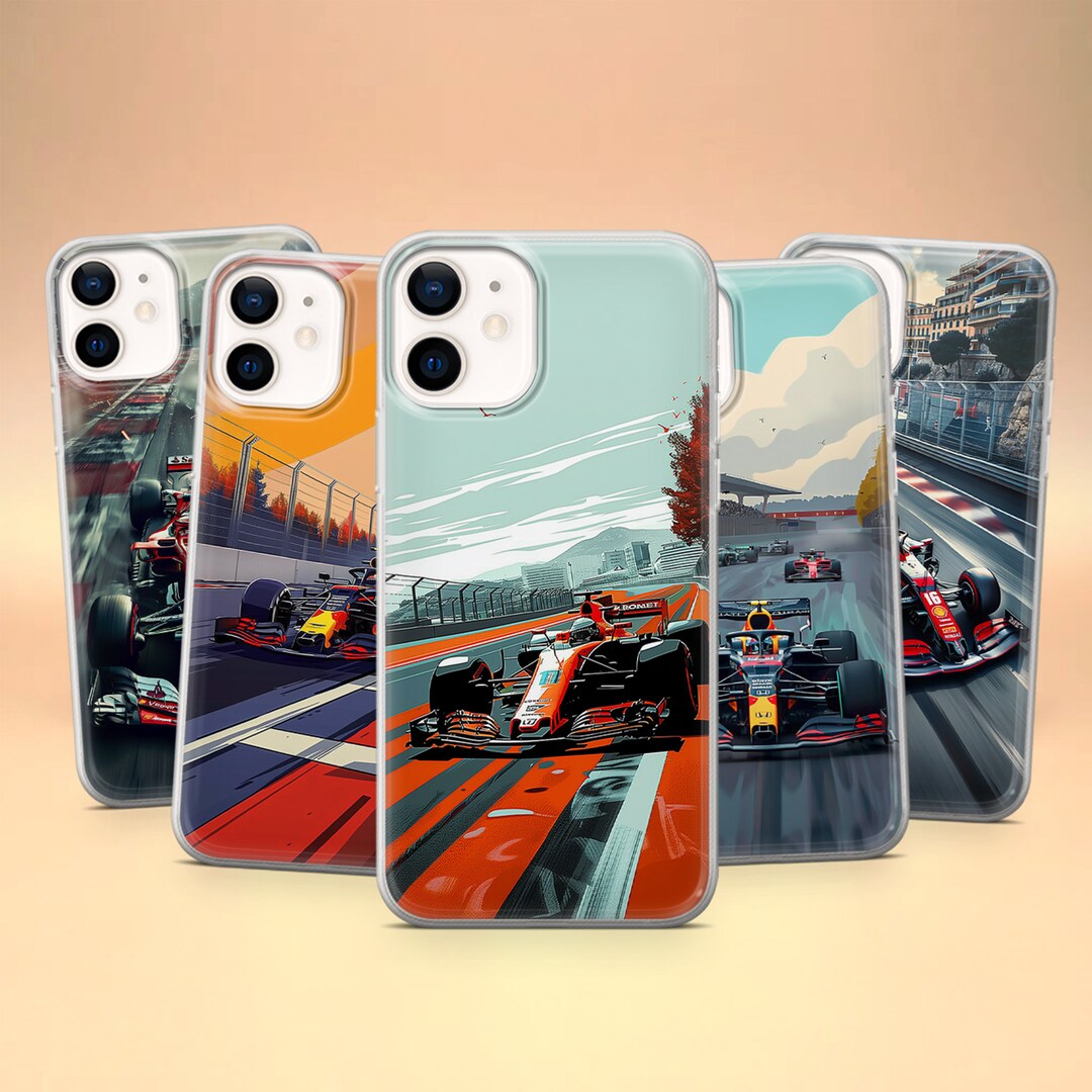 Formula One Phone Case Racing Fan Cover for iPhone 16 Pro 15 14 13 12 ...