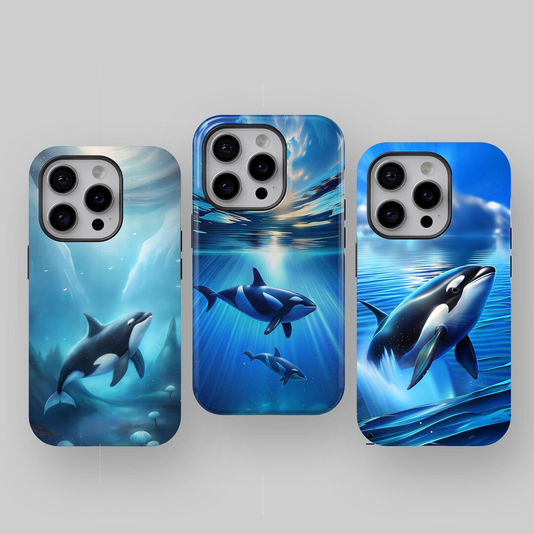 Whale Shark Tough Phone Case Orca Whale Cover for Samsung S24 Ultra ...