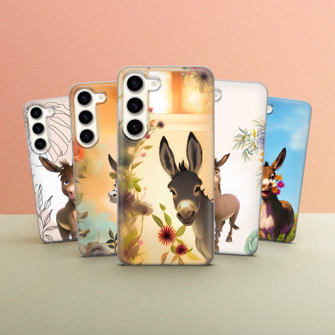 Donkey Phone Case Funny Cover for iPhone 17 Pro Max 16e 15 14 13 ...