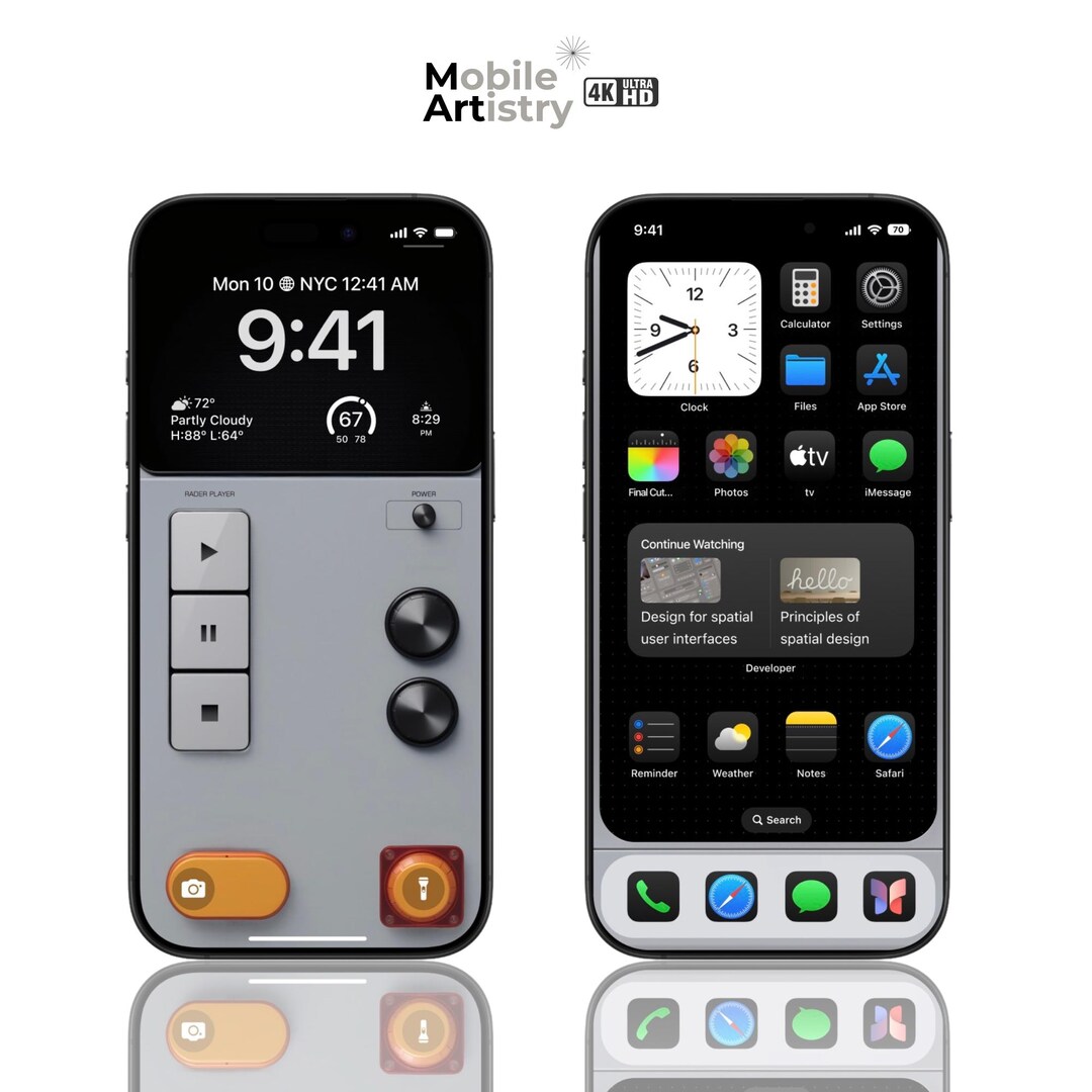 Retro Analog Mixer Phone Wallpaper Vintage Audio Interface for iPhone ...