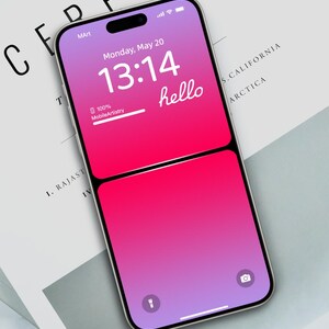 Vibrant Pink 4K Gradient Phone Wallpaper - Bold Design for iPhone ...