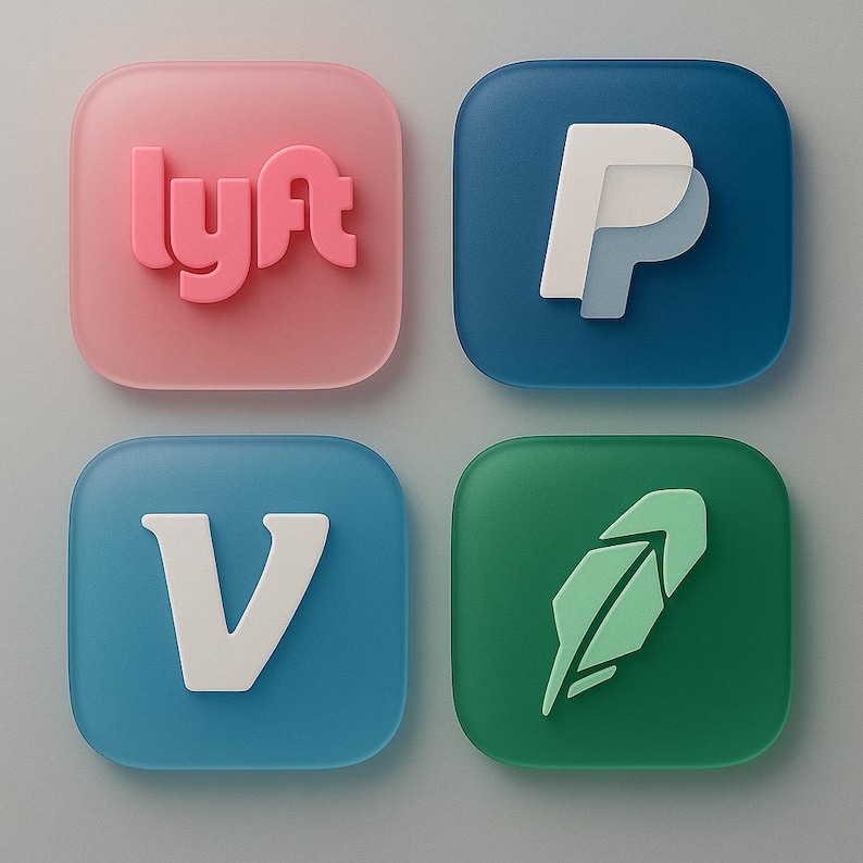 Minimal Matte App Icons – 210+ Soft 3D Pastel Ios Icons | Modern Clean ...
